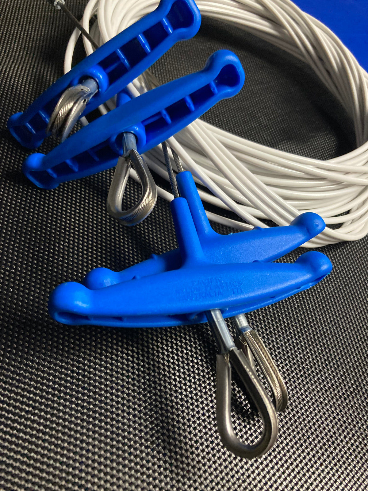 Hobie 18 trapeze wires with set of 4 ronstan heavy duty handles ...