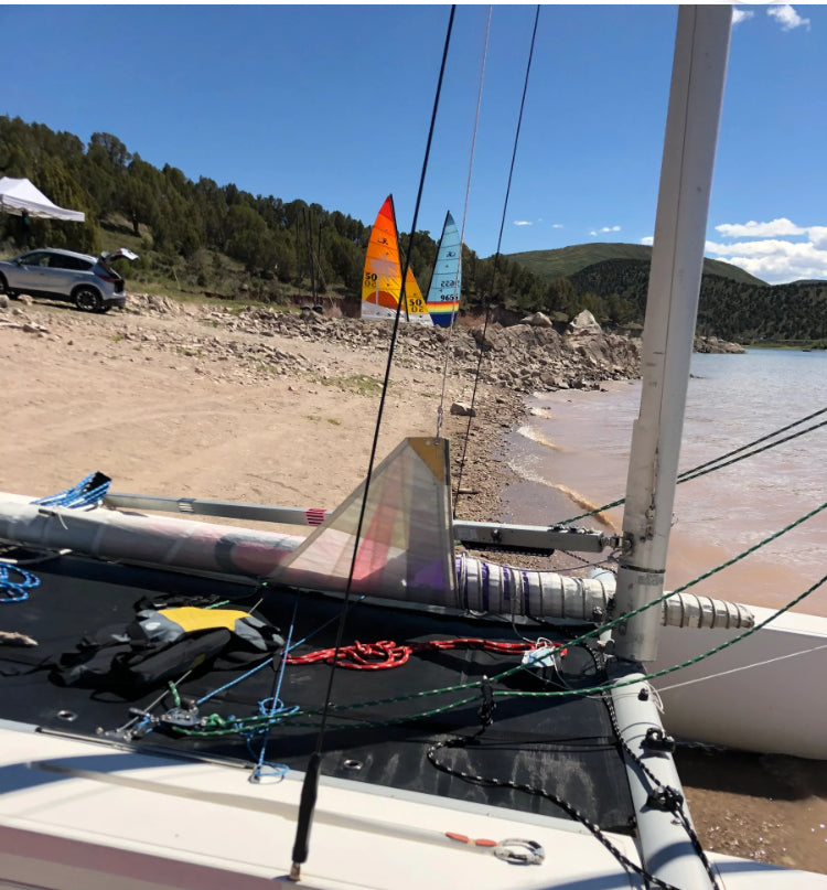 Prindle 19 bridle wire — saltcitysailing