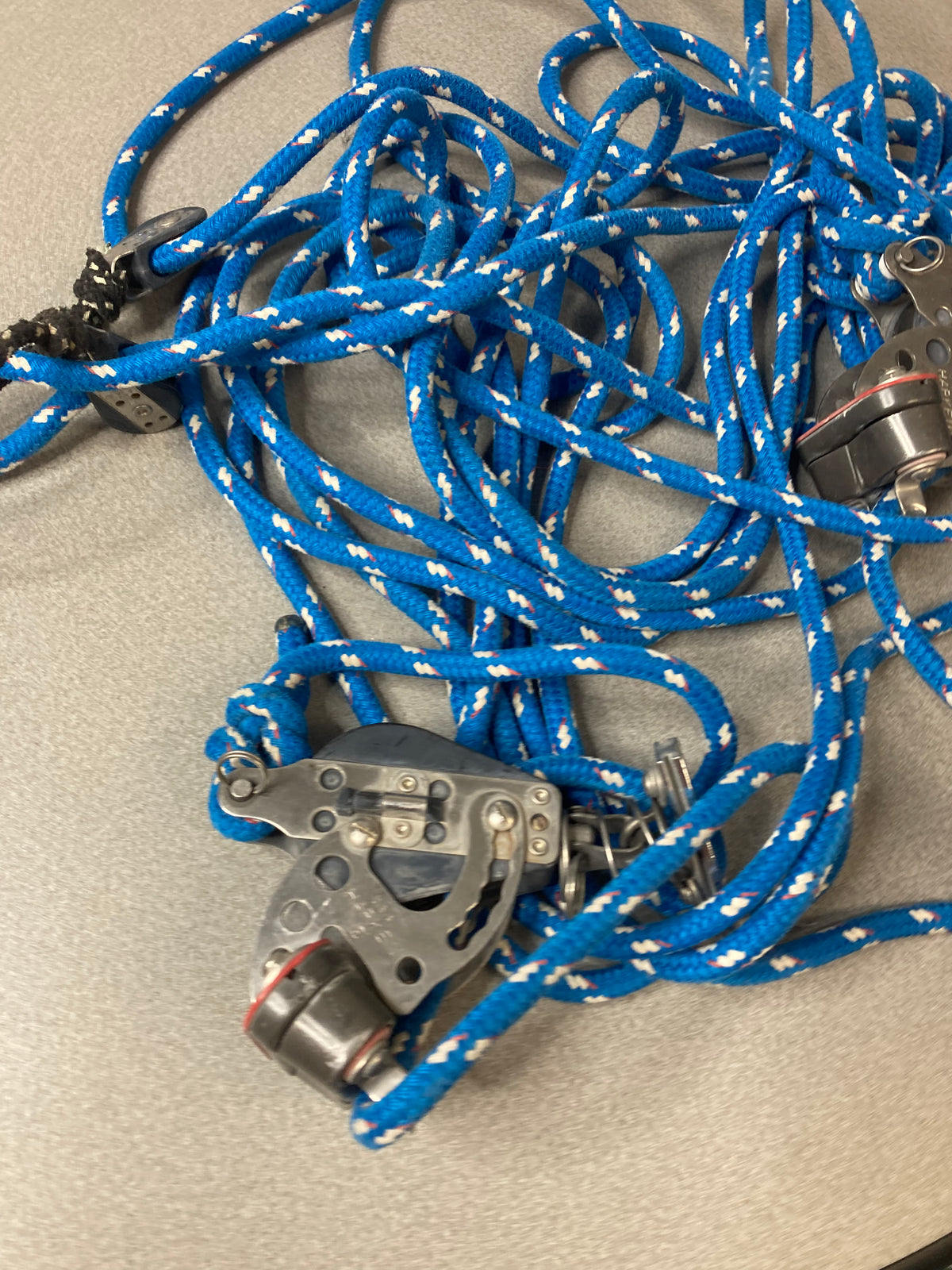 Harken hobie 18 jib blocks used pair — saltcitysailing